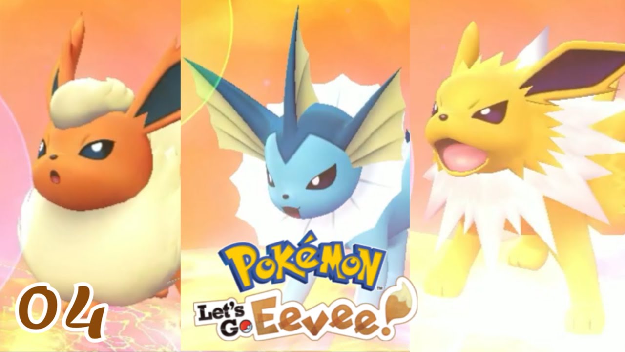 Three-Vee Of a Kind- Pokémon Let's GO Eevee Part 4 - YouTube