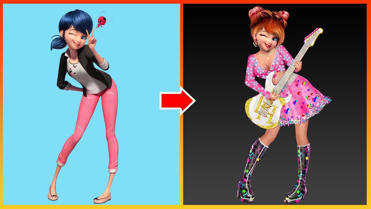Miraculous Ladybug Transformation Singer - Miraculous Cartoon Art ...