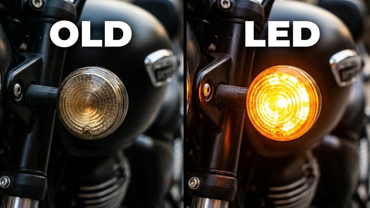 LED indicator bulb || Installation || Meteor 350 - YouTube