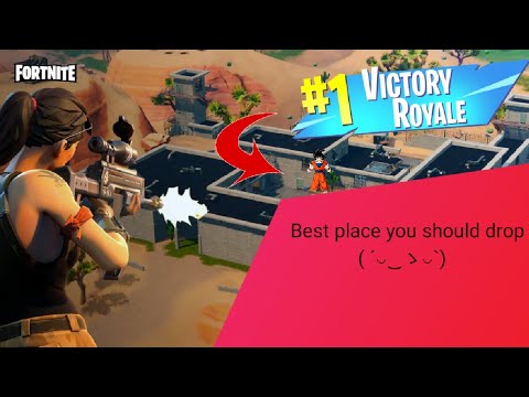Best place to drop in fortnite (⁠ ⁠´⁠ ⁠‿⁠ゝ⁠ ⁠`⁠) - YouTube
