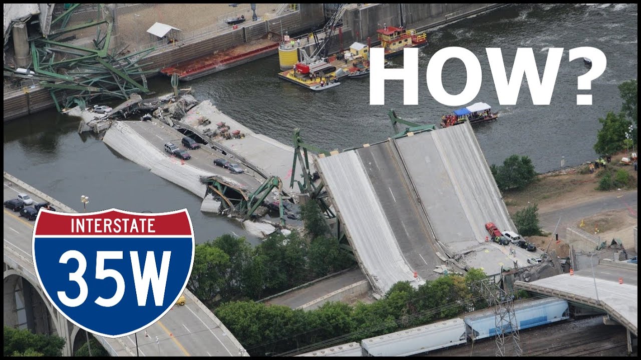 The I-35W bridge collapse, and how it happened - YouTube