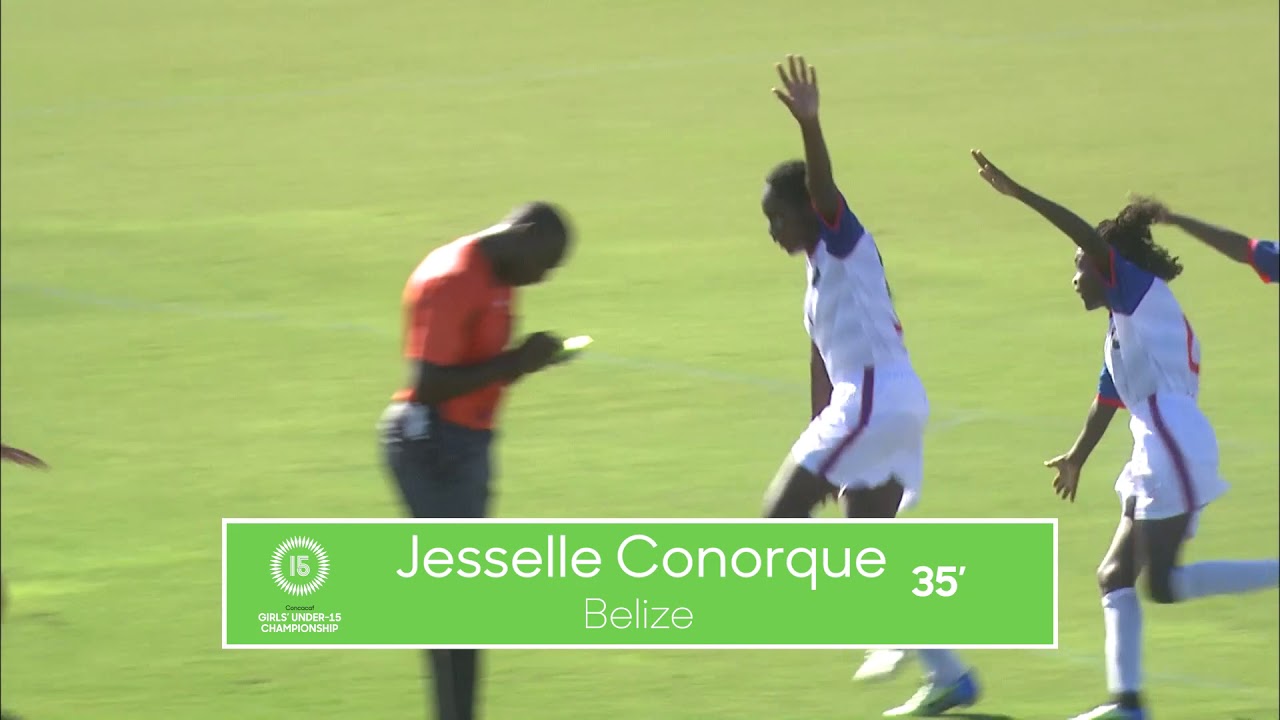Concacaf Womens Under-15 Championship 2018: Belize vs Saint Kitts and ...