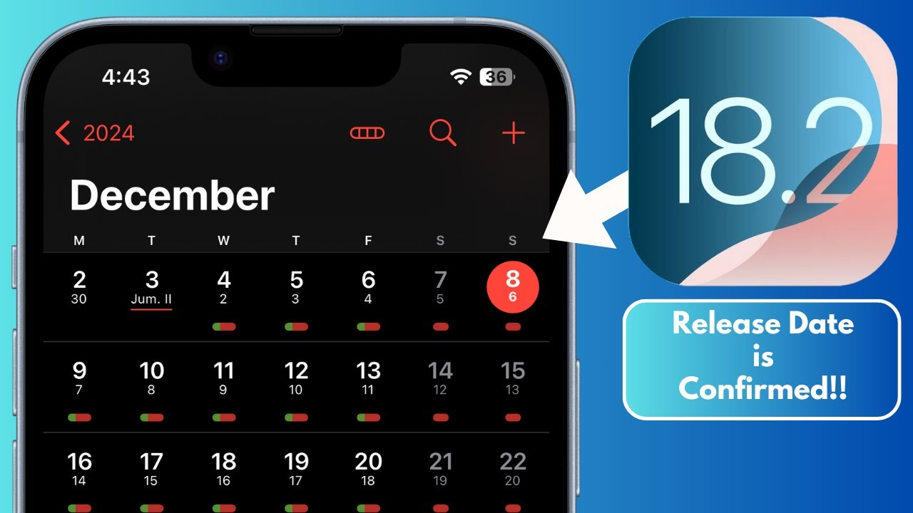 iOS 18.2 Release Date and More - YouTube