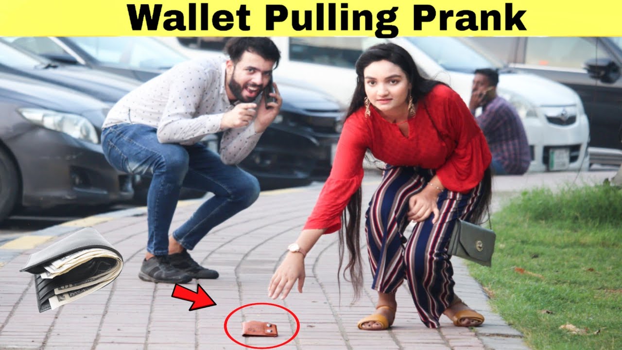 Wallet Pulling Prank On Girl | Prank in Pakistan | @HitPranks - YouTube