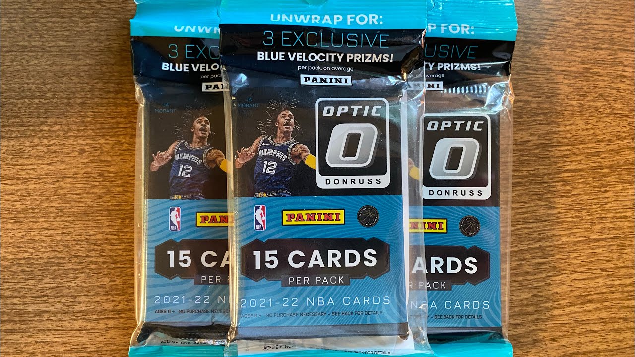 Opening 2021-2022 Optic basketball packs! - YouTube