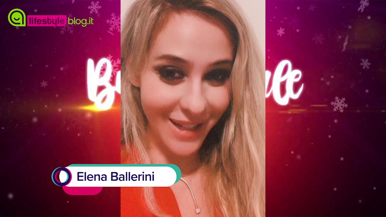 Natale 2020: Gli auguri da Elena Ballerini - YouTube