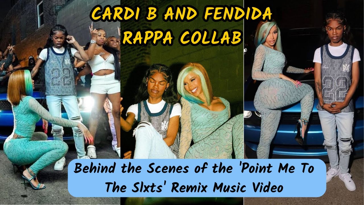 Cardi B and FendiDa Rappa Collab: Behind the Scenes of the 'Point Me To ...