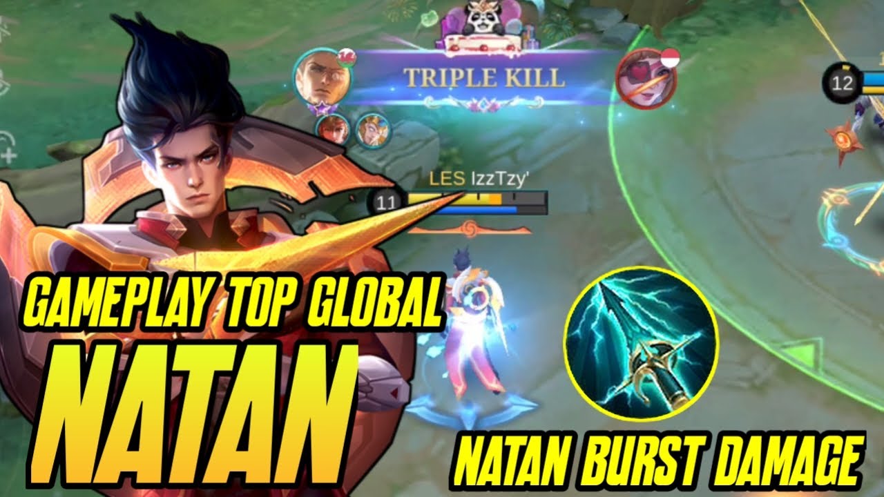 NATAN TOP GLOBAL GAMEPLAY - BEST BUILD NATAN TOP GLOBAL 2024 - NATAN TOP GLOBAL GAMEPLAY - MLBB ...