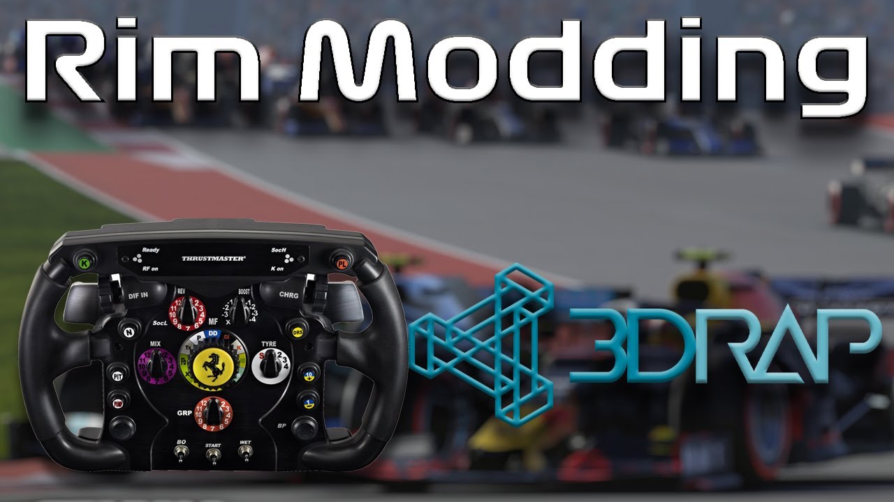 Thrustmaster F1 Rim - Paddle Mod [3DRAP] - YouTube