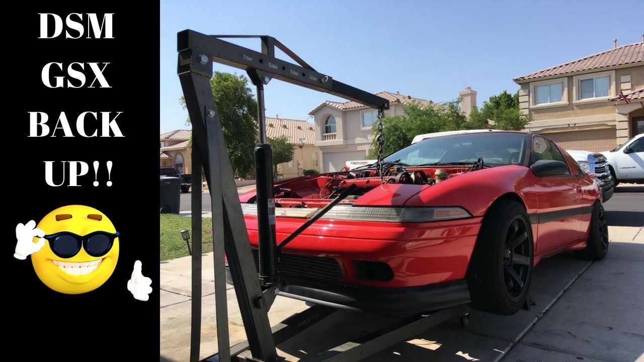 GETTING MY 1G DSM GSX BACK ON THE ROAD!!!!!! - YouTube