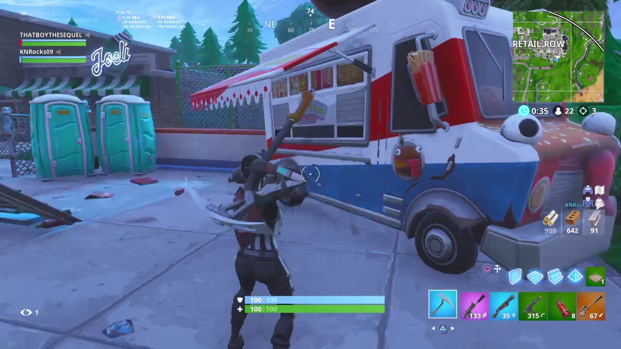 Fortnite Battle Royal 9 KILL Game - YouTube
