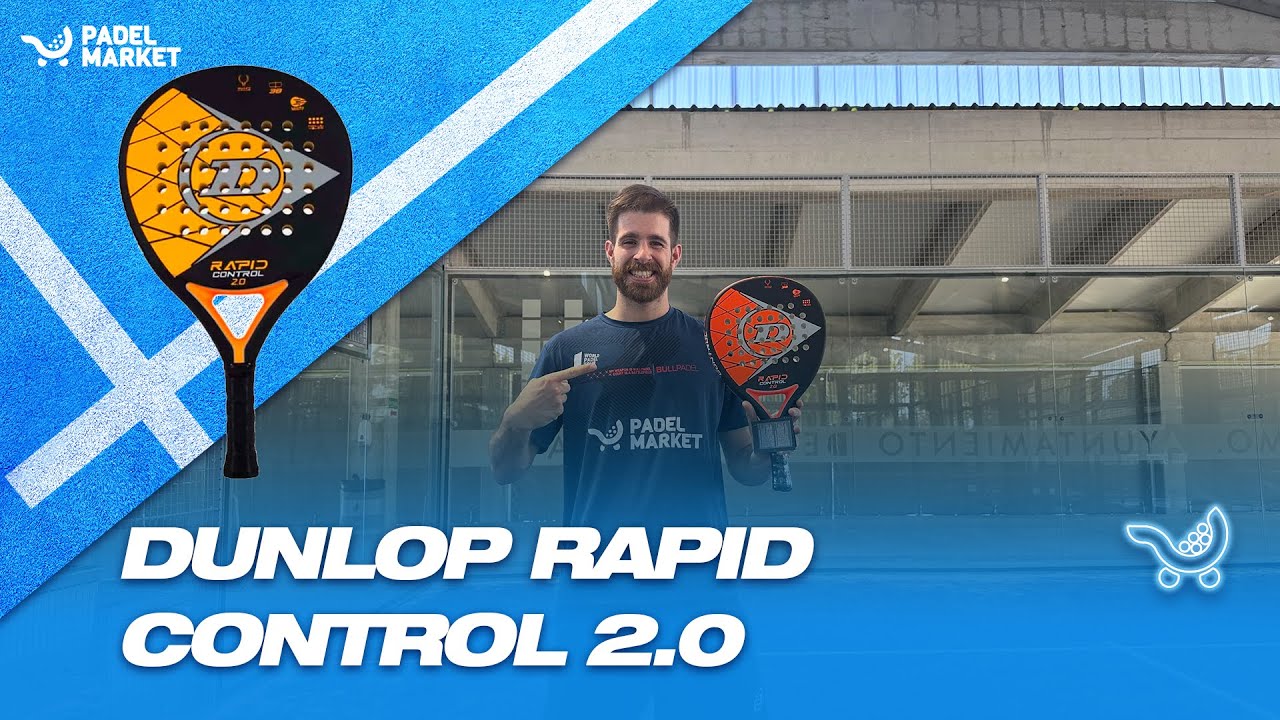 Review Dunlop Rapid Control 2.0 | By Padel Market - YouTube
