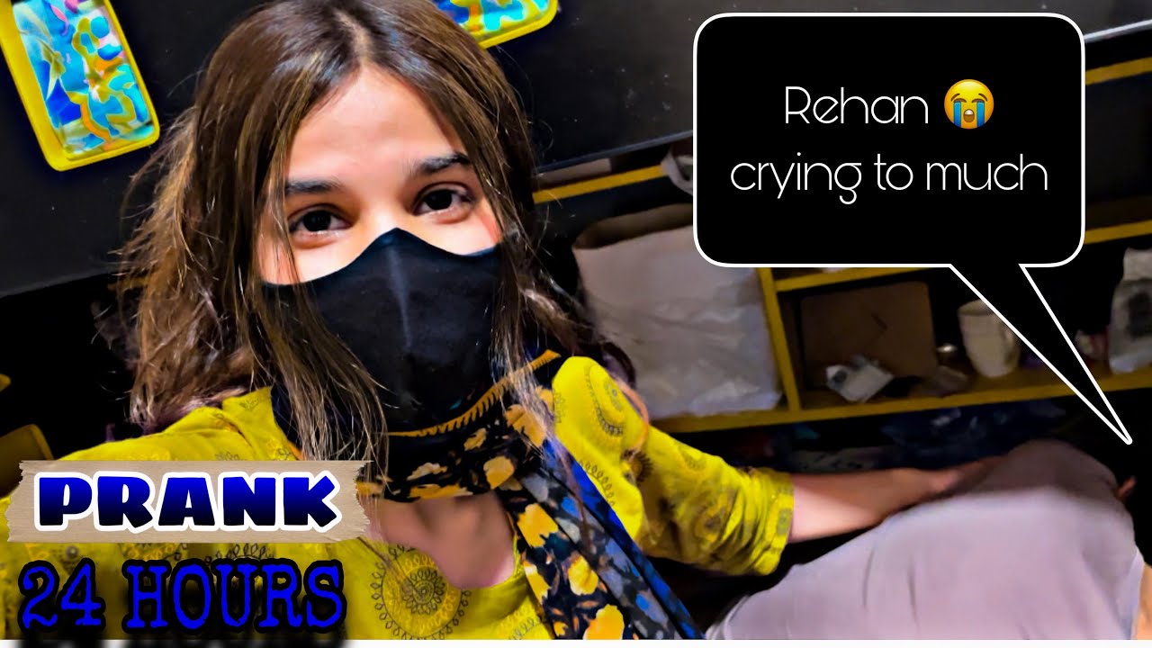 PRANK 24 HOURS GONE WRONG || REHAN RO PARA || #prank #on #brother # ...