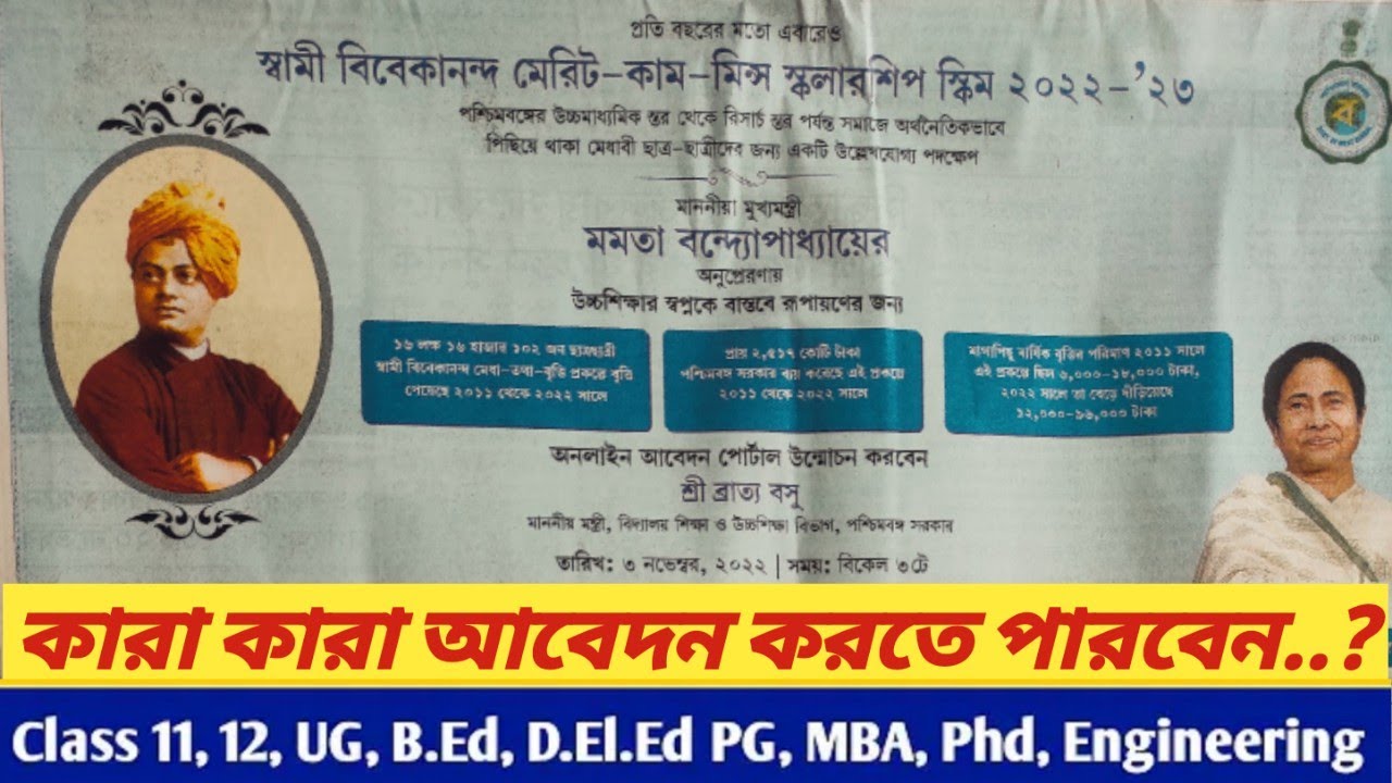 svmcm-swami-vivekananda-online-application-scholarship-for-sc-and-st
