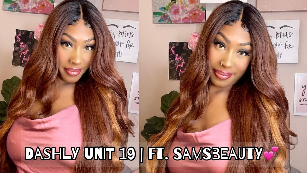 Sensationnel Dashly HD Lace Front Wig Lace UNIT 19 | Ft. Samsbeauty - YouTube