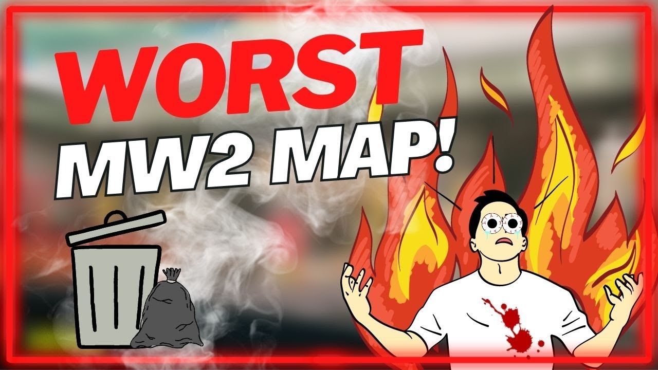 Worst Call of Duty Modern Warfare 2 map ever... - YouTube