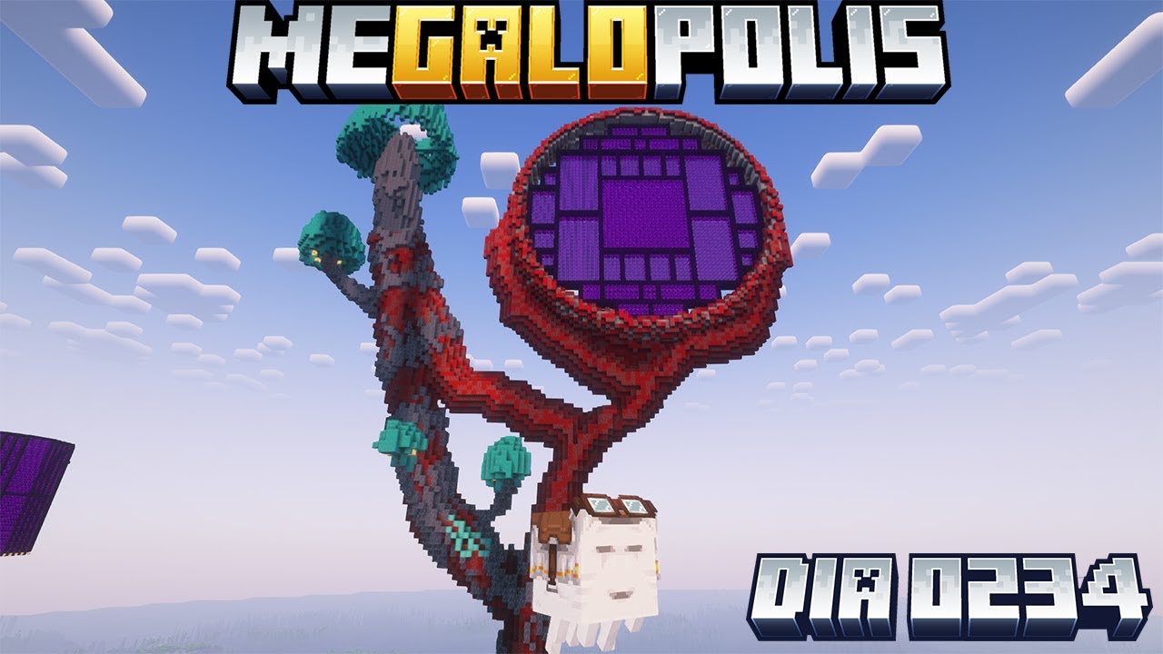 MORREMOS NO HARDCORE? 🌟 NOVA SÉRIE MEGALOPOLIS no SURVIVAL! DIA 230! # ...