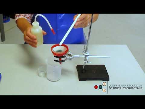 Year 7 Science: Filtration in the Laboratory - YouTube