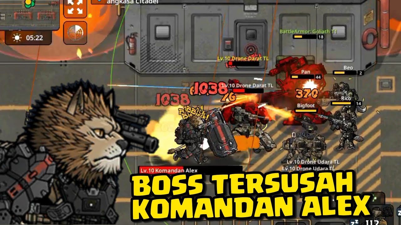 Lawan Komandan Alex Boss Paling Susah | Bad 2 Bad Apocalypse gameplay - YouTube