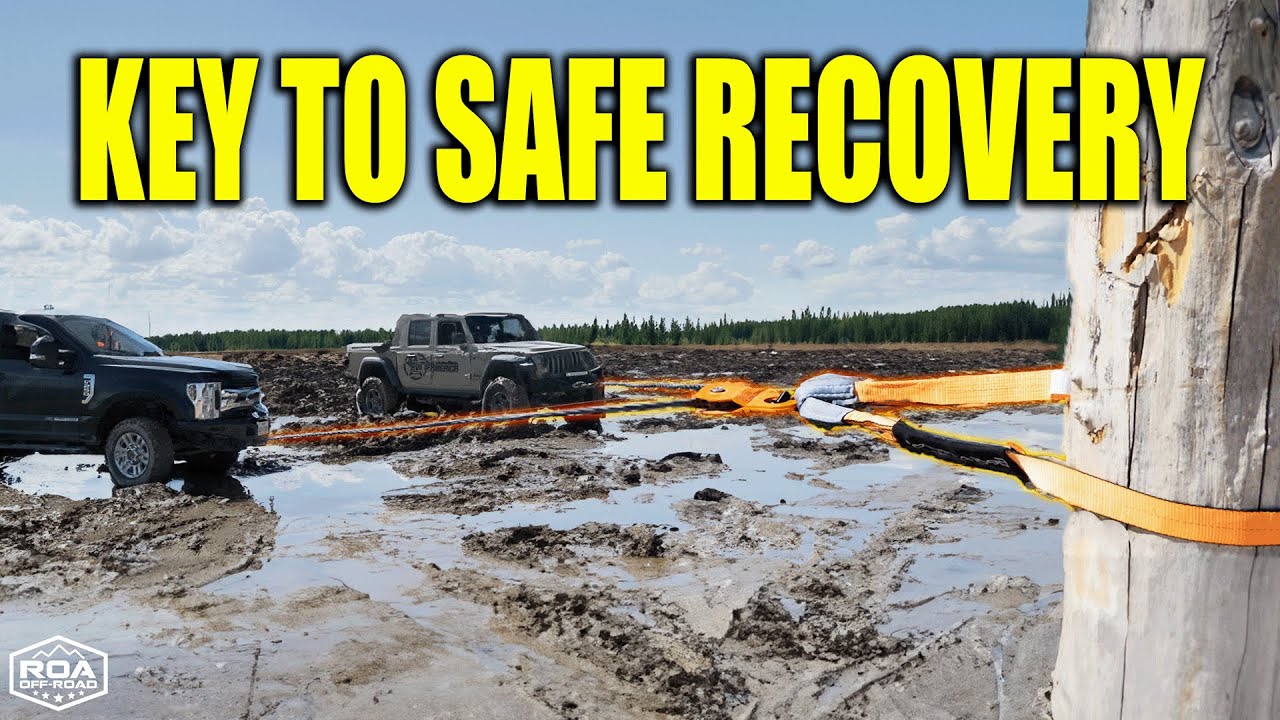 How To Recover a Vehicle Using a Snatch Block | ROA Off-Road - YouTube