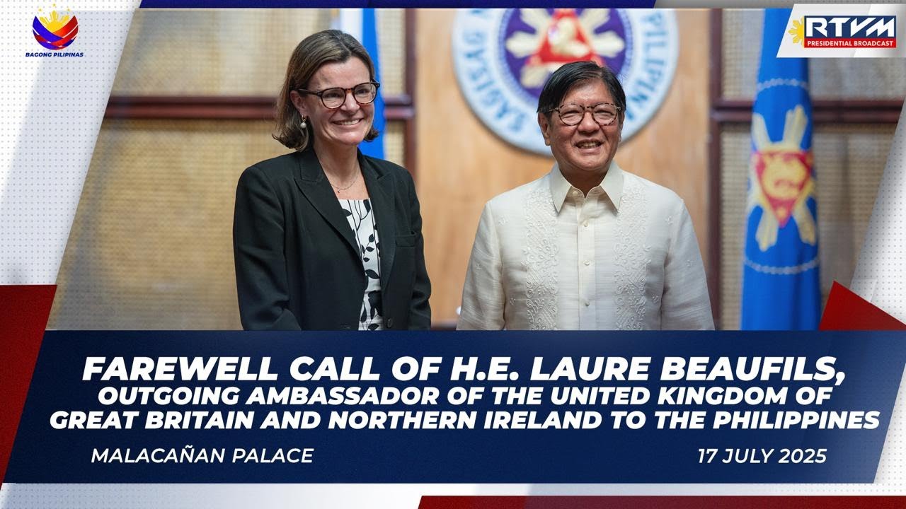 Farewell Call of H.E. Laure Beaufils, Outgoing UK Ambassador to the ...