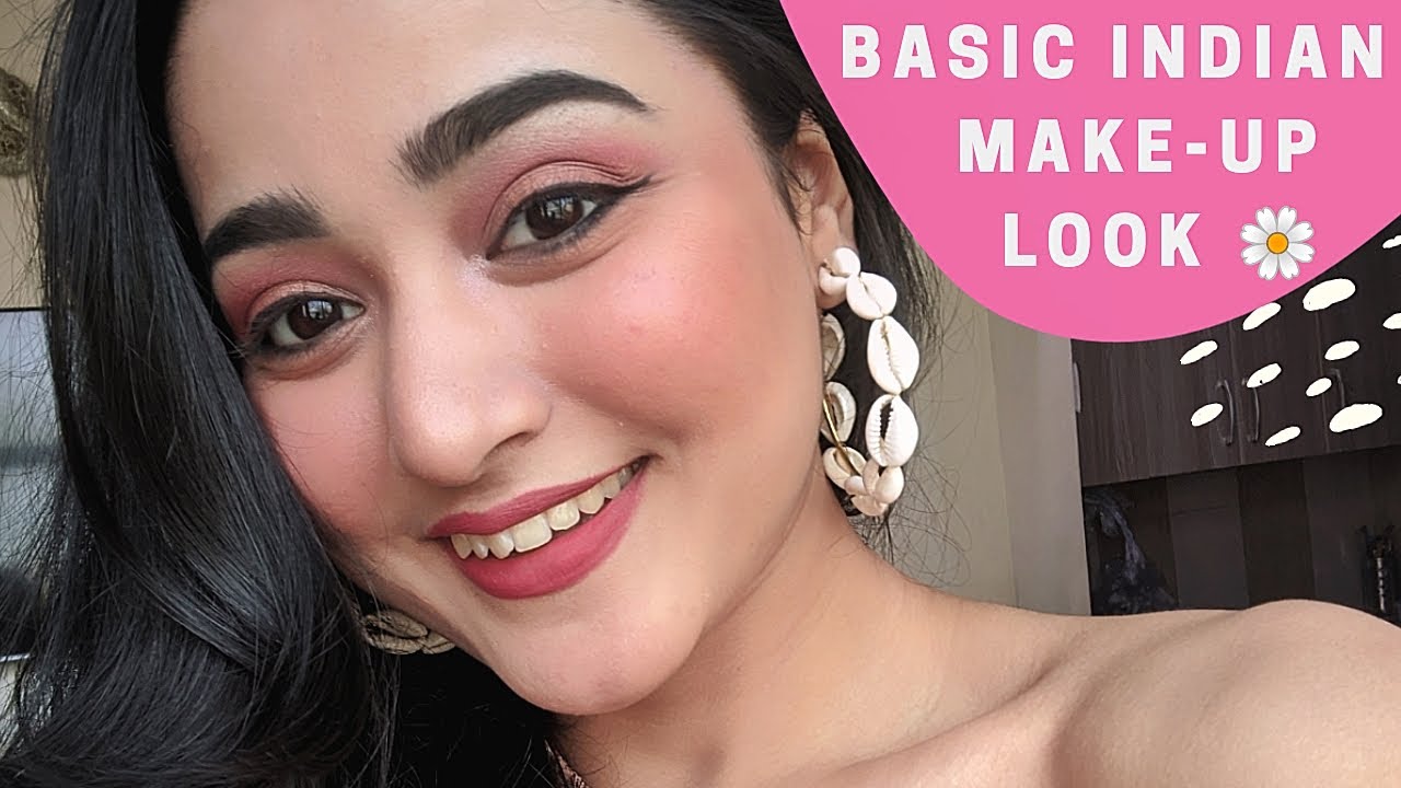 Soft Indian Makeup Look 🦋 - YouTube