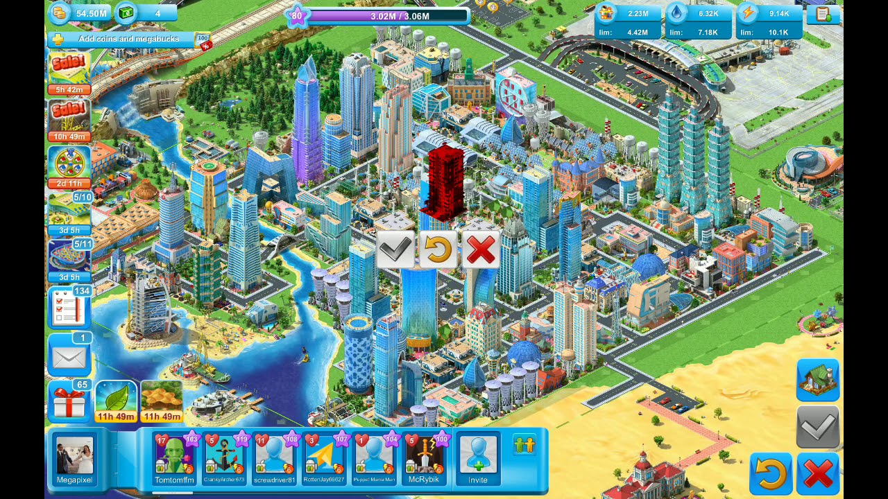 Megapolis Let's play 2 Residential Buildings - YouTube