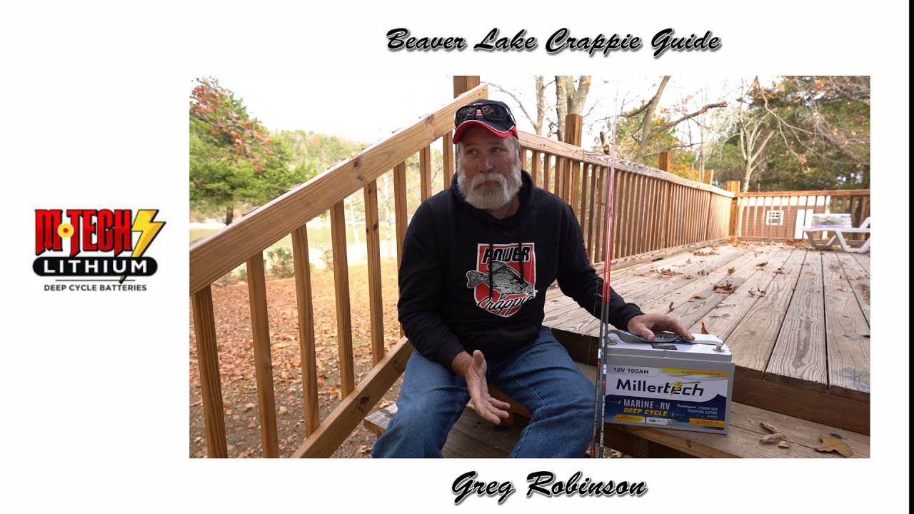 Here's why Beaver Lake Crappie Guide Greg Robinson uses MTech Lithium ...