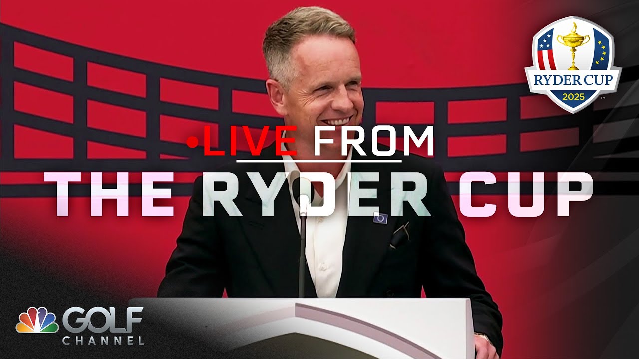 Luke Donald: Ryder Cup 'about pride', not money or rank | Live From the ...