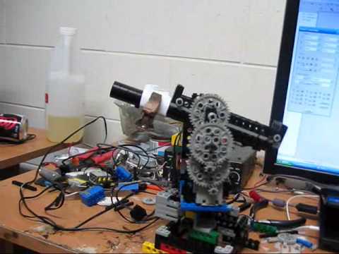 Lego Mindstorms Laser Turret - YouTube
