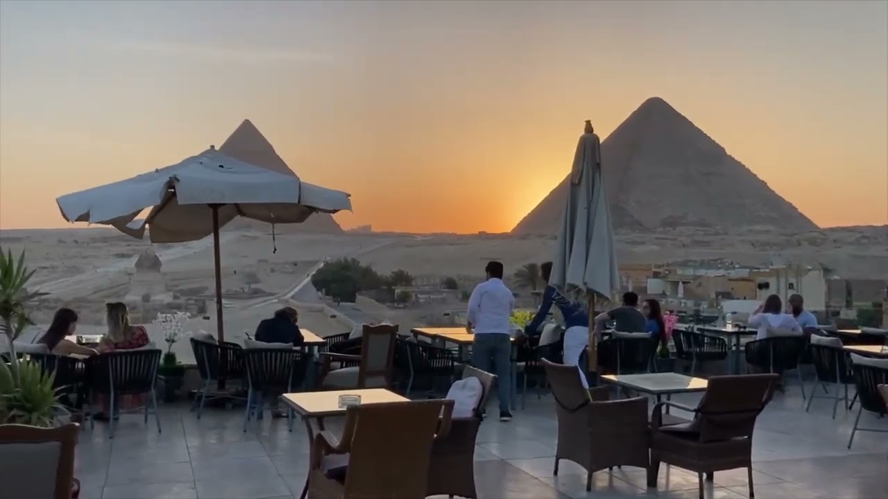 GIZA PYRAMIDS ROOFTOP Sound and Light Show - Hayat Pyramids View Hotel ...