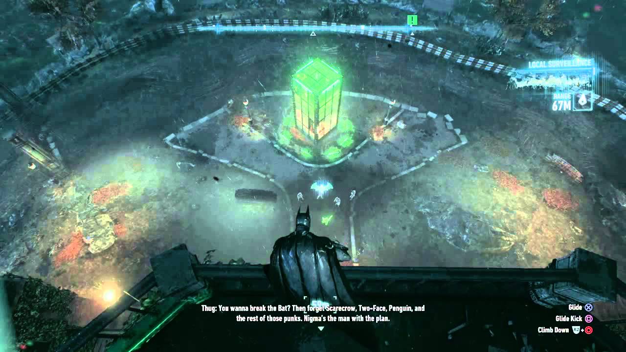 BATMAN™: ARKHAM KNIGHT Funny Riddler thug conversation - YouTube