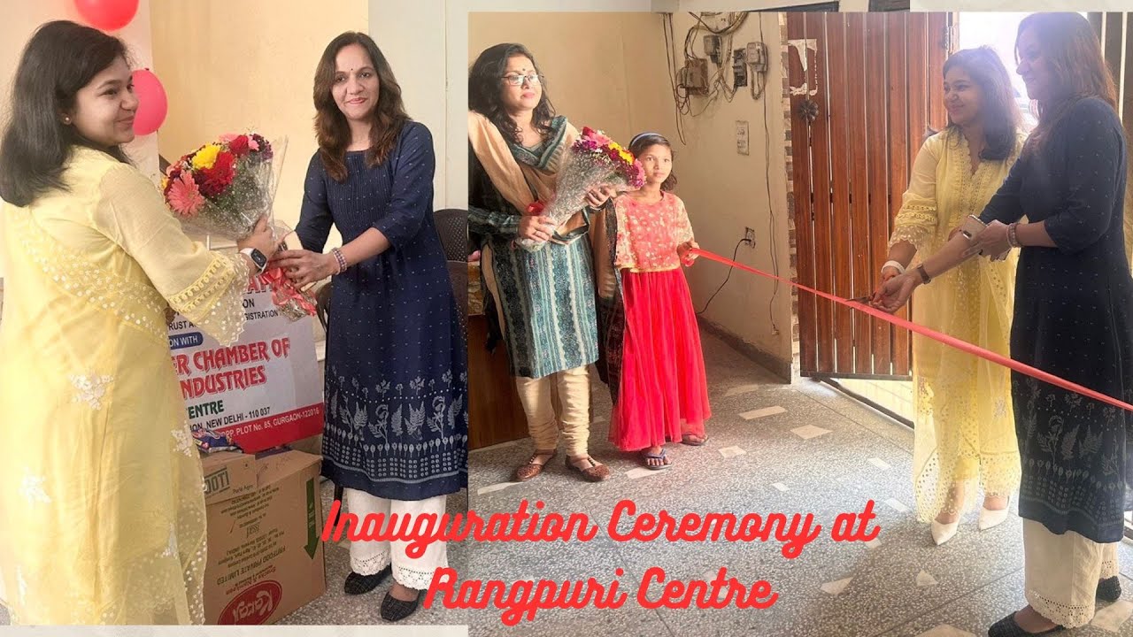 Inauguration Ceremony at Rangpuri Centre - YouTube