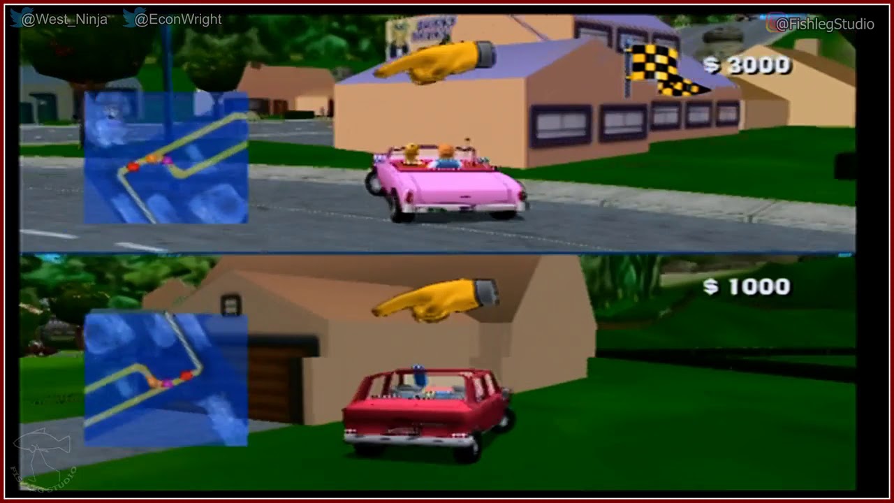 The Simpsons: Road Rage - Who is your favorite Simpsons character ...