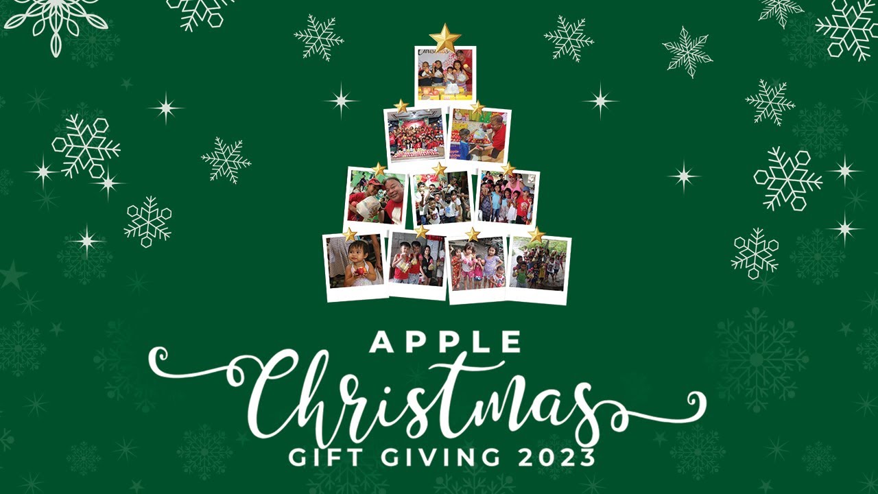 Apple Christmas Gift Giving 2023 Opener - YouTube