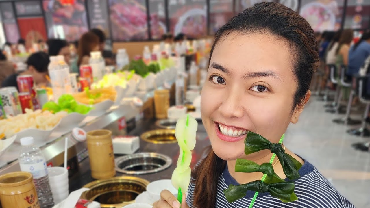 chinda suki สุกี้จินดา หมาล่าสายพาน โคราช สาขา1 - YouTube