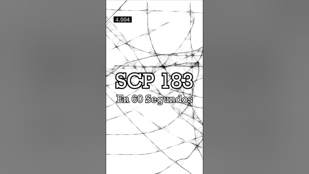 SCP 183 en 60 Segundos - "Tejedor" - YouTube
