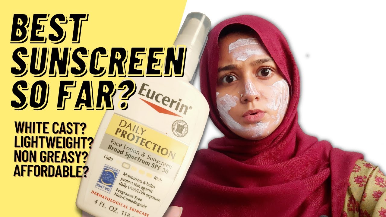 EUCERIN DAILY PROTECTION FACE LOTION & SUNSCREEN SPF 30 | EUCERIN SPF ...