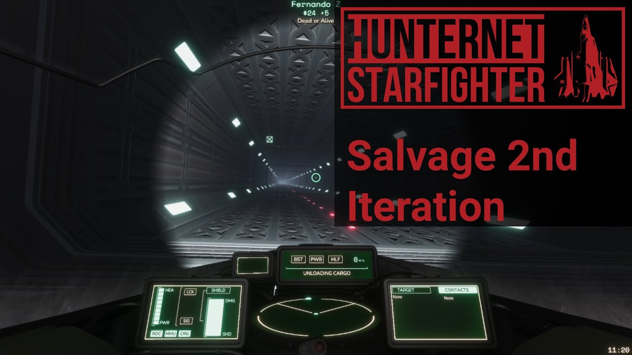 Hunternet Starfighter: Salvage 2nd Iteration - YouTube