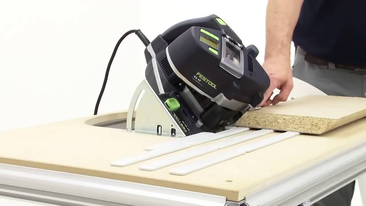 Festool CONTURO Edge Bander - Edge Banding Bevels - YouTube