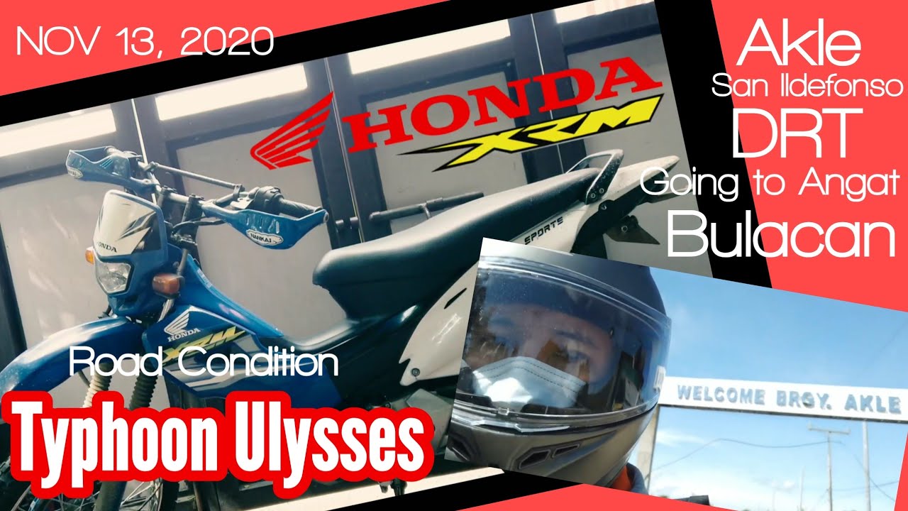 Typhoon Ulysses Road condition: Akle, DRT, ANGAT Bulacan Nov 13, 2020 ...