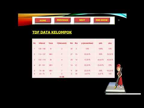 Tabel Distribusi Frekuensi (TDF) - YouTube
