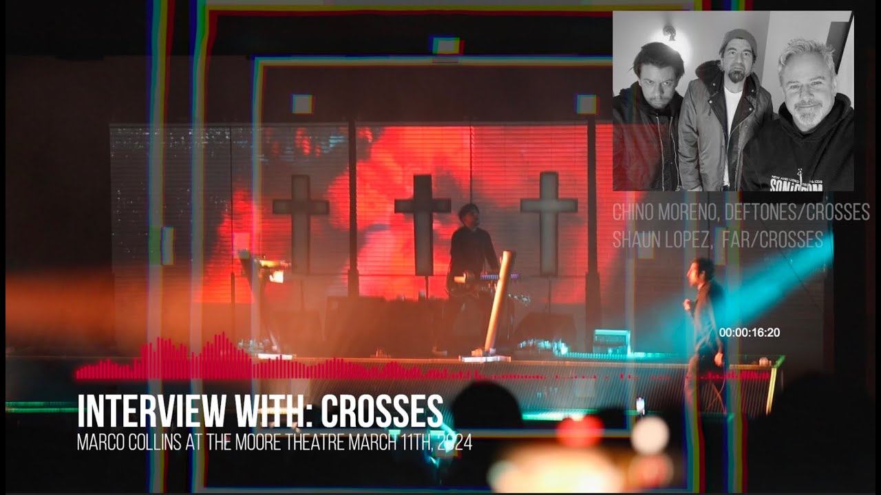 Crosses ††† Interview with Chino Moreno and Shaun Lopez at the Moore ...