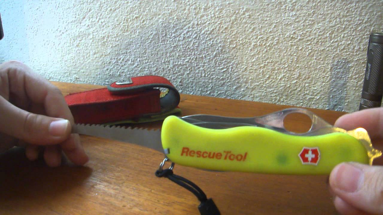 Victorinox Rescue Tool Review (Herramienta de Rescate) - YouTube