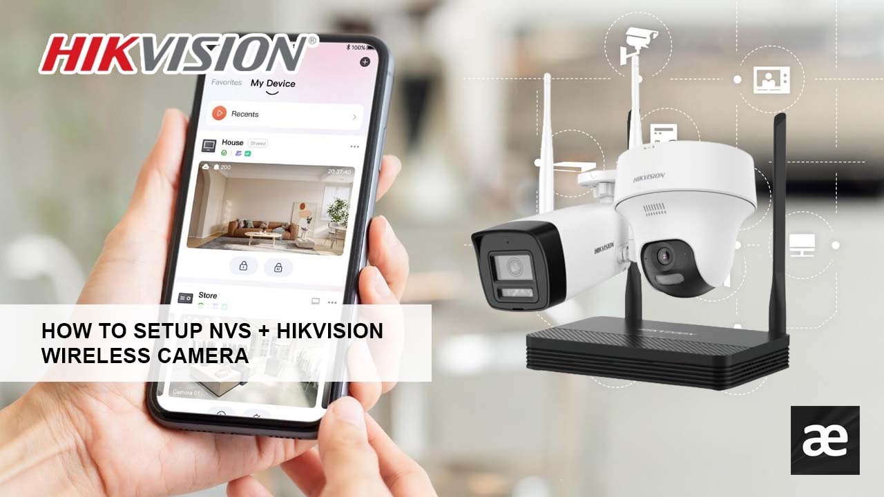 Setting NVS & Kamera Wireless Hikvision Sampai Online dan terkoneksi ke ...