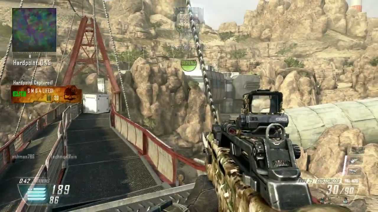 Black Ops 2 - Target Finder On Type 25 - YouTube
