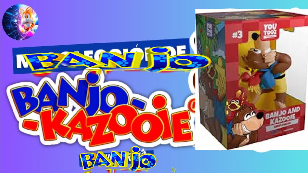 Banjo kazooie toy You Tooz unboxing - YouTube