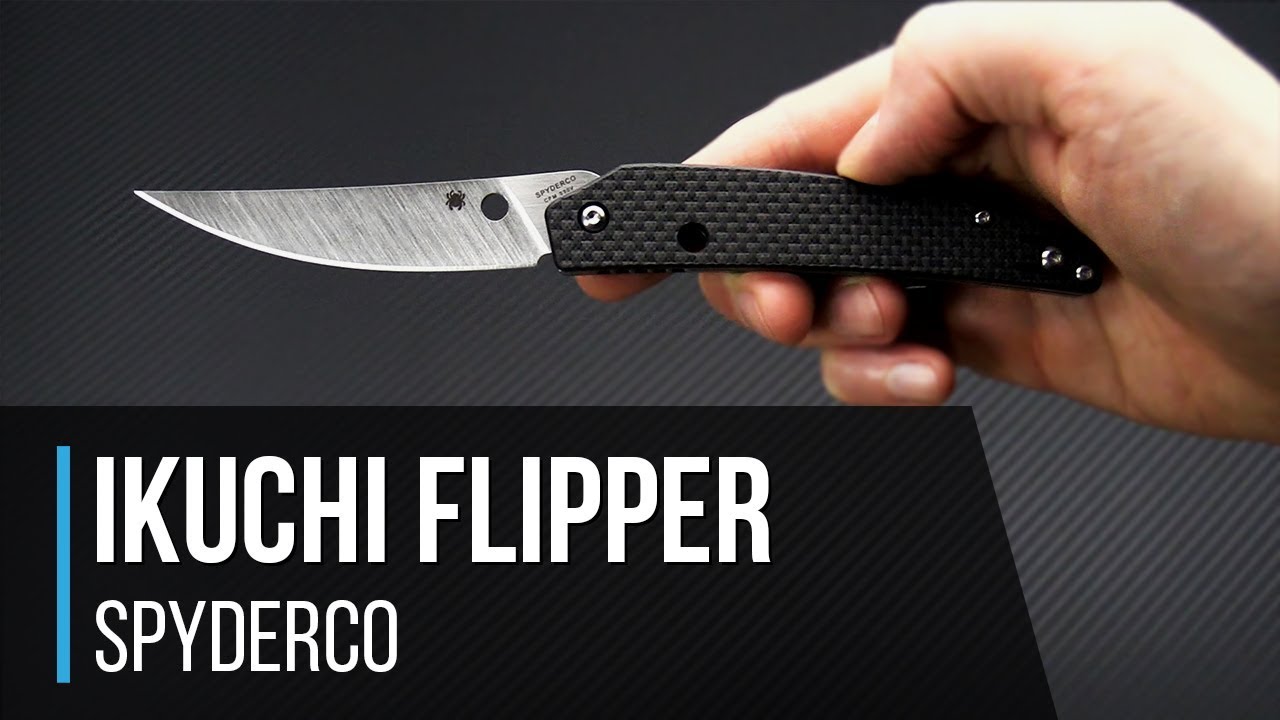 Spyderco Ikuchi Alexander Wheel Flipper Overview - YouTube