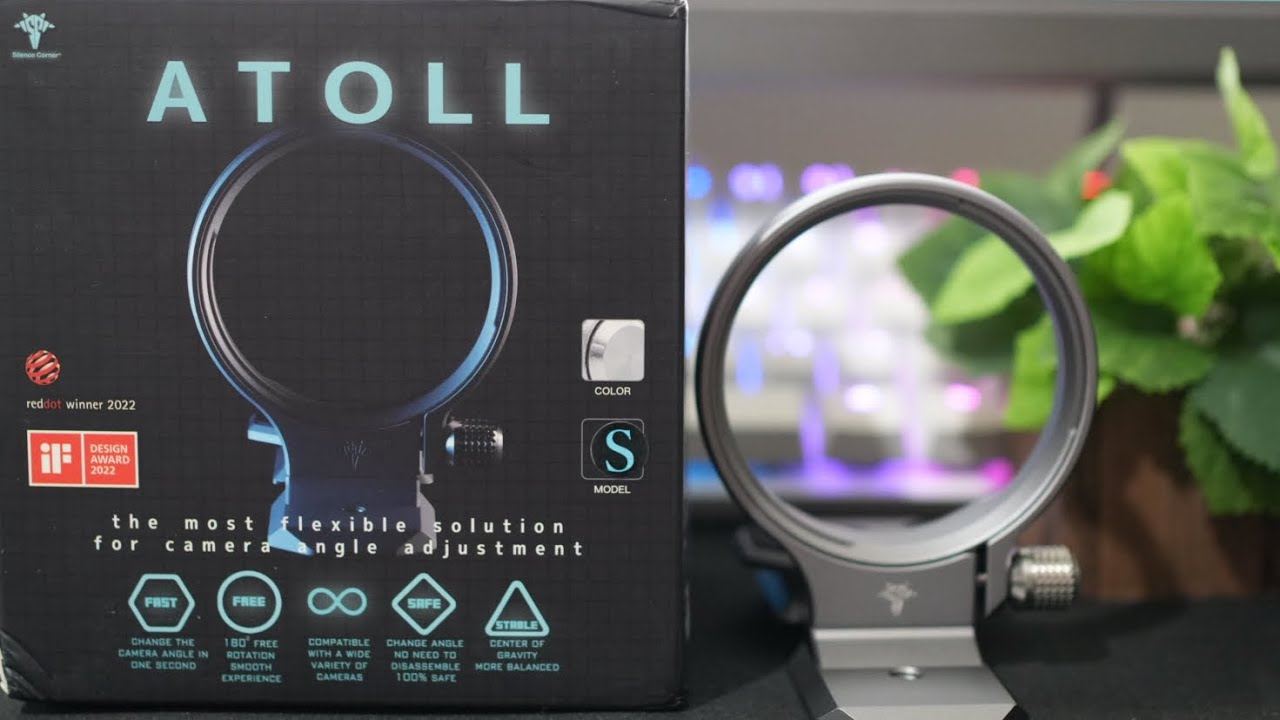 Camera vertical and horizontale SILENCE MOUNT ATOLL #unboxing - YouTube