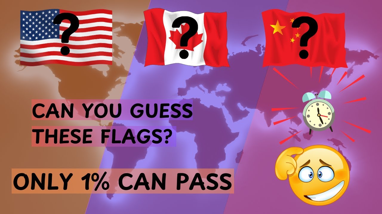 The Ultimate World Flags Quiz: Only 1% Can Pass Level 4! - YouTube